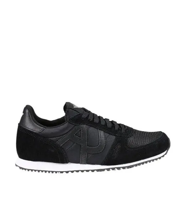 Emporio Armani Lace-up Sneakers - Black