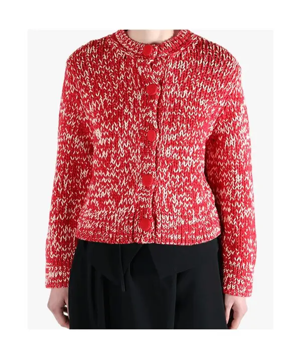 Dries Van Noten Crew Neck Cardigan