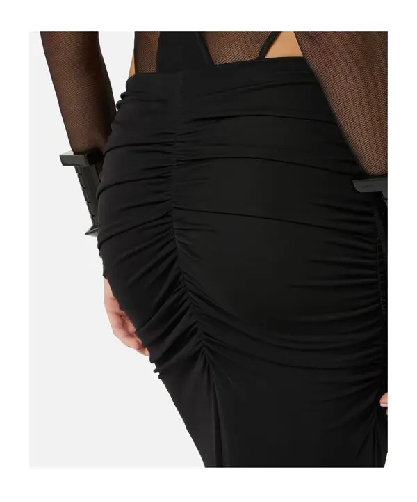 Elisabetta Franchi Crêpe Jersey Skirt - Black
