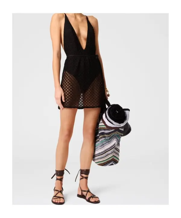 Missoni Wrap Pareo Skirt - Black