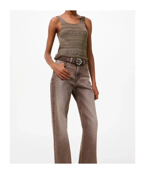 Our Legacy Solo Ribbed Knit U-neck Vest - No