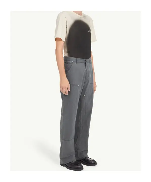 MAISON MARGIELA Straight-leg Workwear Jeans - Anthracite