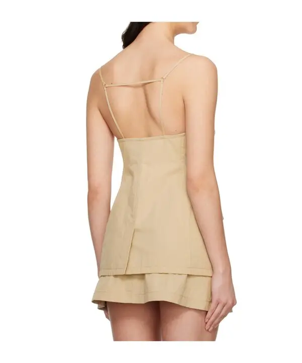 PUSHBUTTON Button-up Tank Top