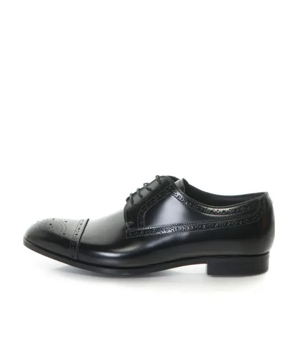 Emporio Armani Classic Lace-up Oxford Shoes