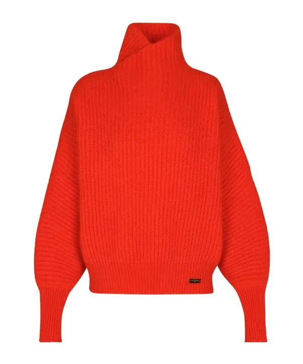 Balmain Mohair Knit Jumper With Collar Detail