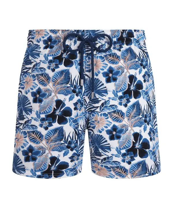 Vilebrequin Tropical Floral Swim Shorts - Blue