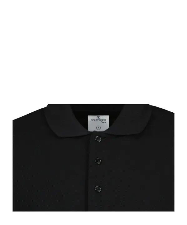 COURREGES Courrèges Long Sleeve Collared Polo Shirt