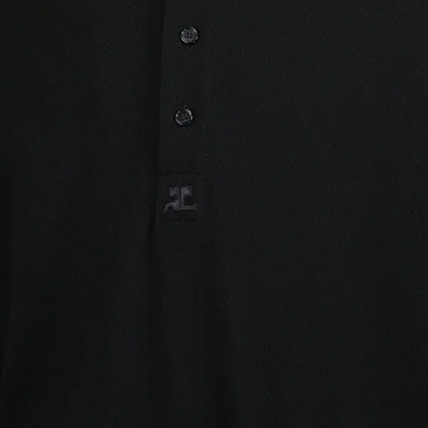 COURREGES Courrèges Long Sleeve Collared Polo Shirt