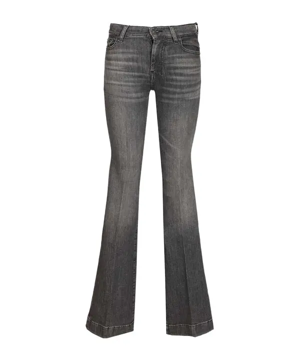 7 For All Mankind Dojo Rocker Flared Jeans