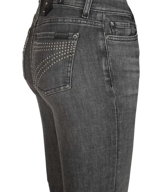 7 For All Mankind Dojo Rocker Flared Jeans