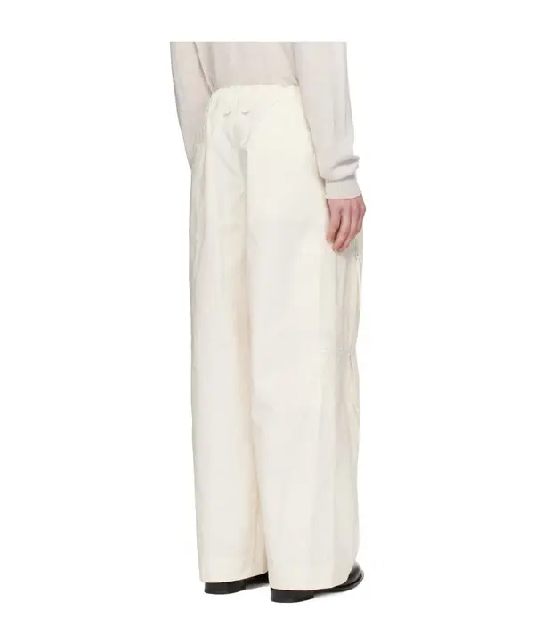 Issey Miyake Pleated Wide-leg Trousers