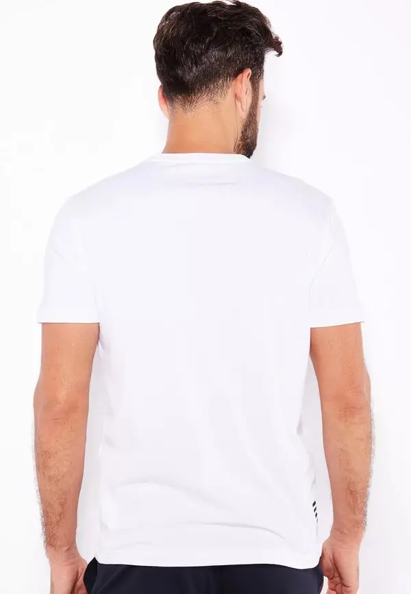 EA7 Logo Crew-neck T-shirt