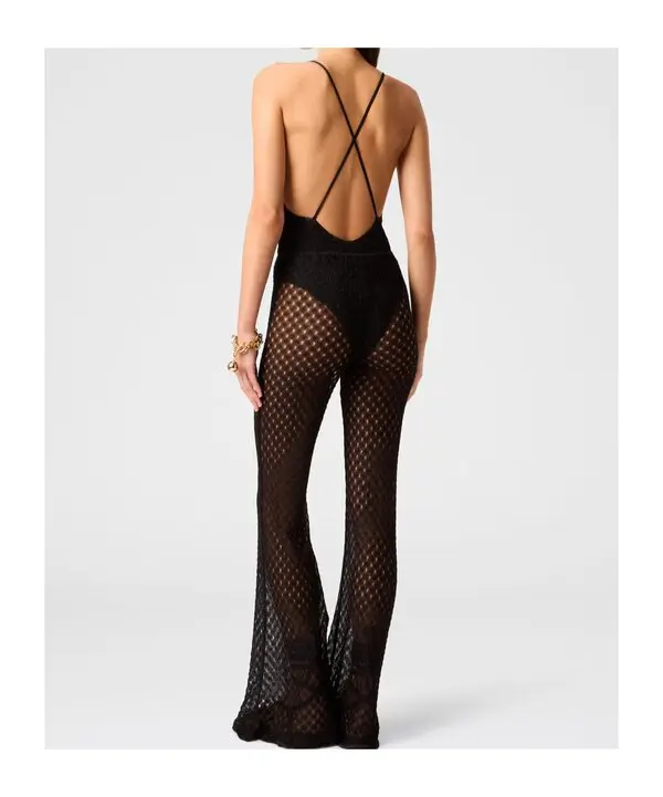 Missoni Sheer Patterned Knitted Trousers