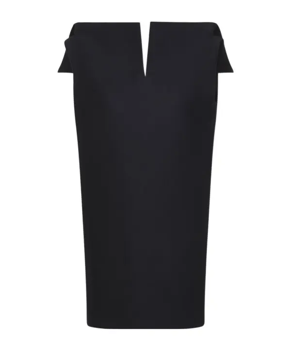 Balenciaga Sleeveless Mini Dress - Black