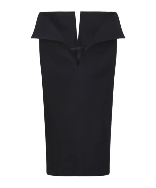 Balenciaga Sleeveless Mini Dress - Black