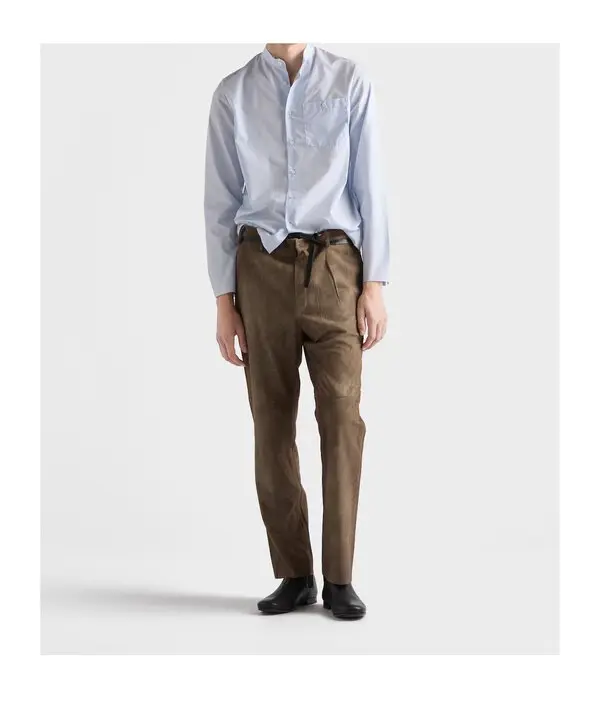 Prada Long-sleeved Button-up Shirt