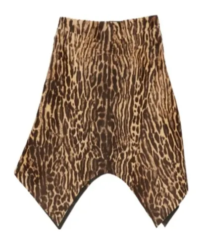 Attico Printed Pleated Skirt