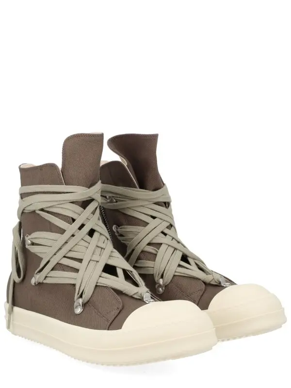 Rick Owens Lace-up High-top Sneakers