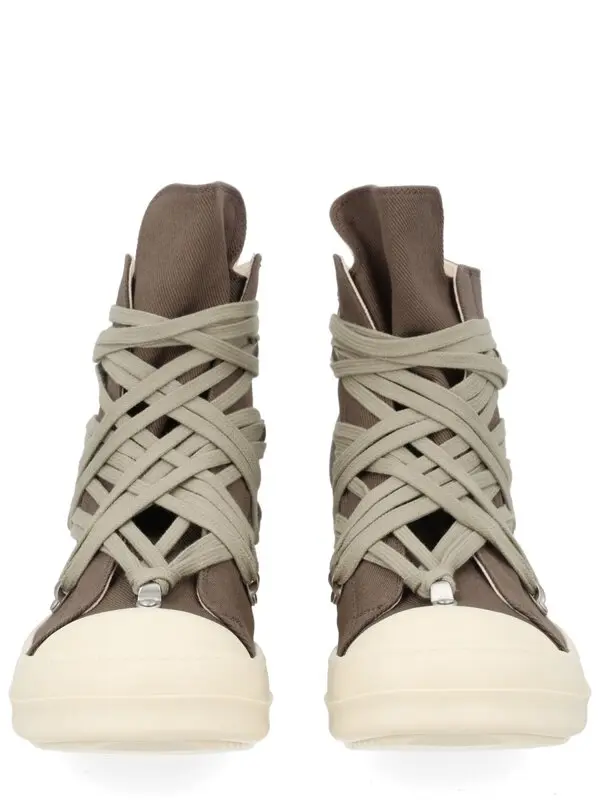 Rick Owens Lace-up High-top Sneakers