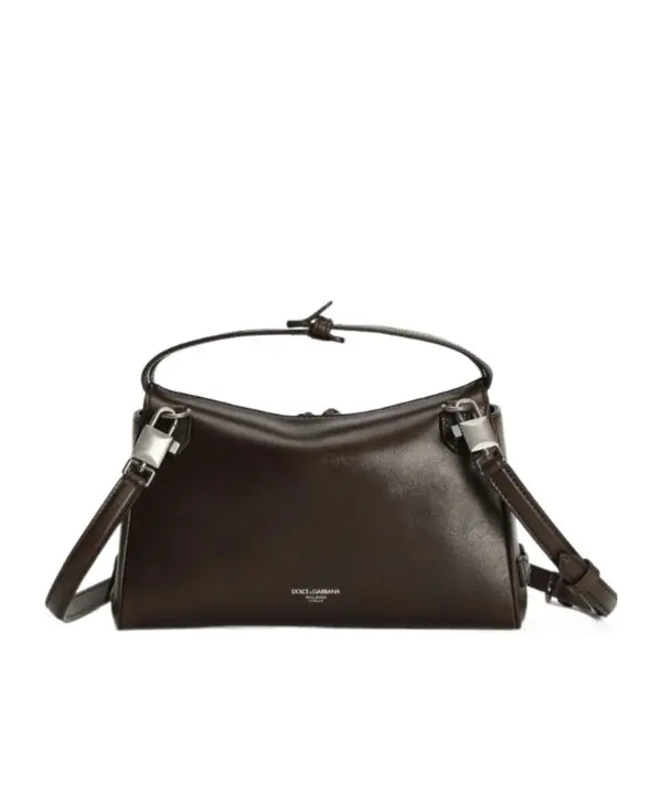 Dolce & Gabbana Vittoria Tempesta Shoulder Bag - Brown