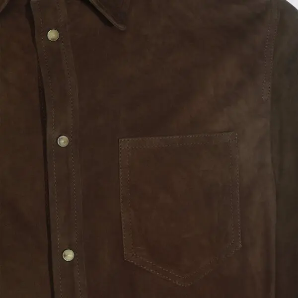 Brunello Cucinelli Long-sleeved Press-stud Shirt Jacket