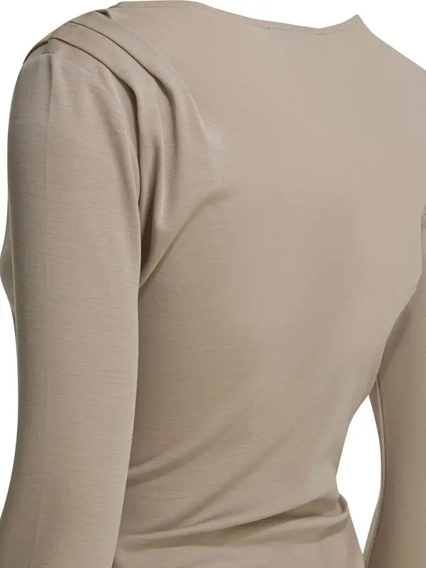 Max Mara Wrap V-neck Knitted Sweater