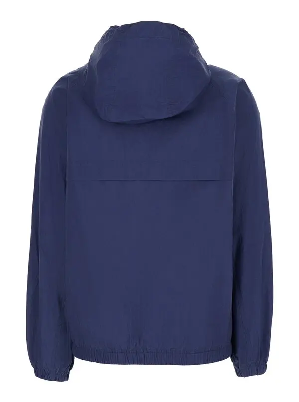 DUNST Zip Hooded Jacket With Cotton-polyester Blend