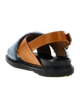 Marni Crossover Strap Fussbett Sandals