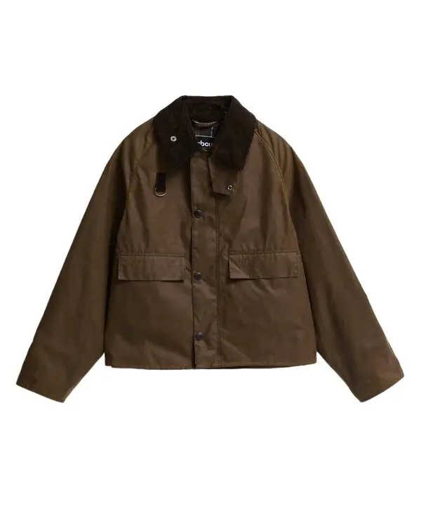 Barbour Spey Slim Waxed Jacket - Beech