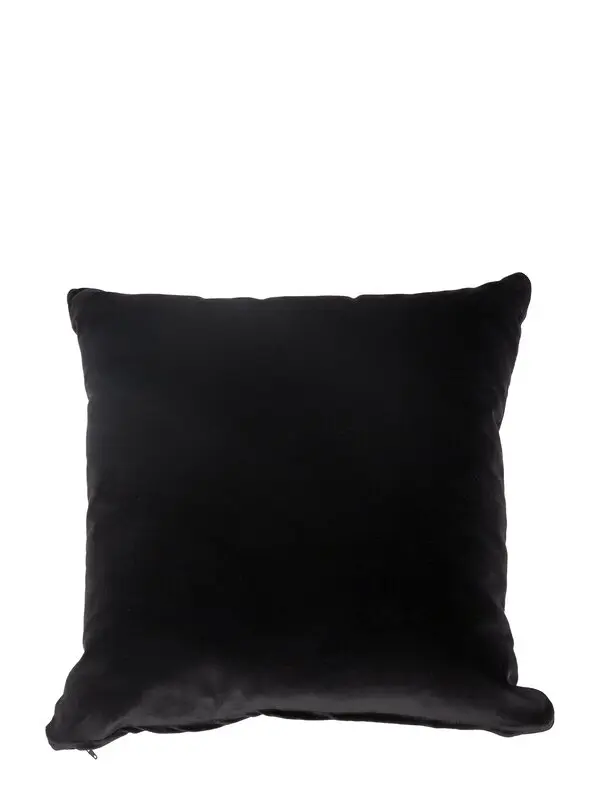 Versace Medusa Embellished Cushion