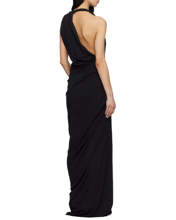 ENTIRE STUDIOS Oaklyn Draped Halterneck Maxi Dress