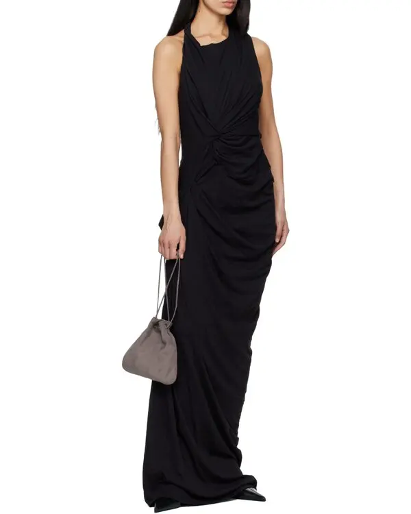ENTIRE STUDIOS Oaklyn Draped Halterneck Maxi Dress