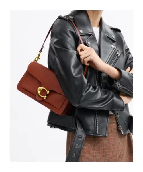 COACH Tabby Leather Shoulder Bag