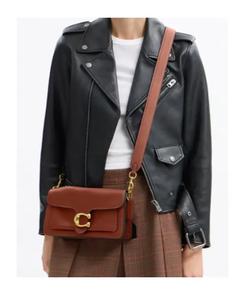 COACH Tabby Leather Shoulder Bag