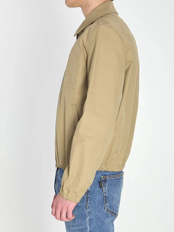Ami De Coeur Zipped Jacket - Beige