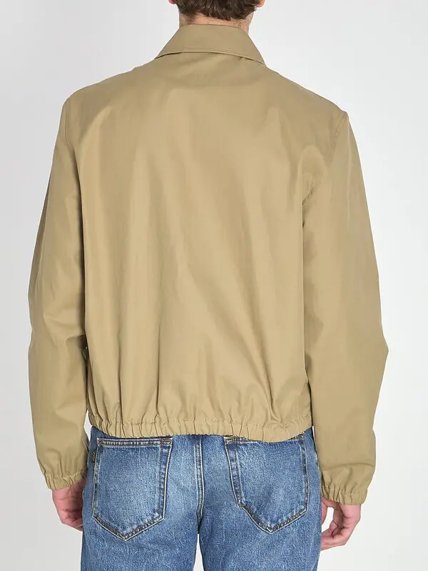 Ami De Coeur Zipped Jacket - Beige