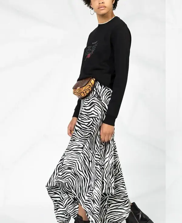 Saint Laurent Printed Logo Sweater