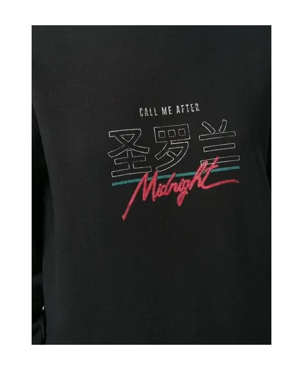 Saint Laurent Printed Logo Sweater