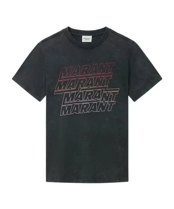 Isabel Marant Étoile Zoeline Crewneck T-shirt - Black