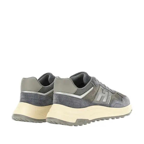 Hogan Hyperlight Lace-up Sneakers - Light Blue Grey