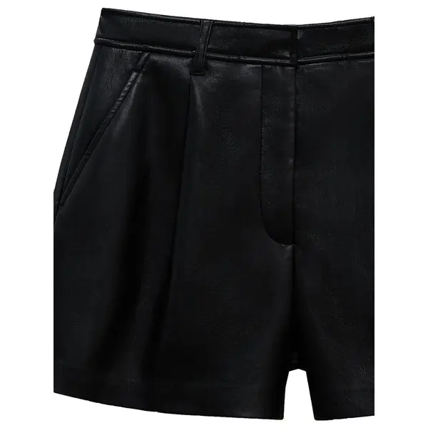 ANINE BING Trent Wide-leg Shorts