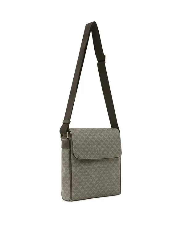 Emporio Armani Logo Print Shoulder Bag