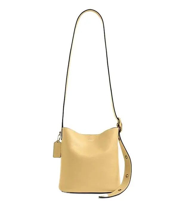 COACH Bleecker Leather Bucket Bag