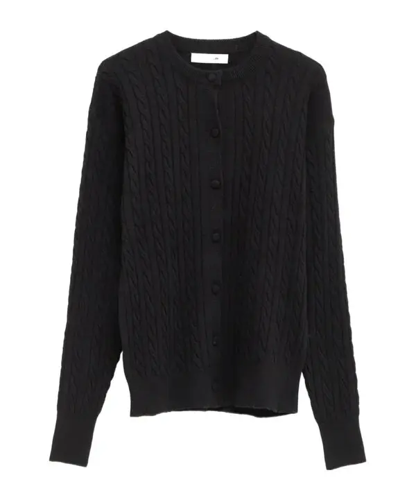 Gimaguas Rina Cable Knit Long Sleeve Cardigan