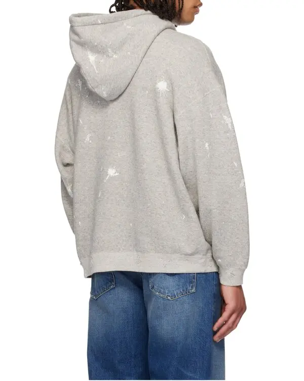 R13 Not A Fan" Distressed Hoodie