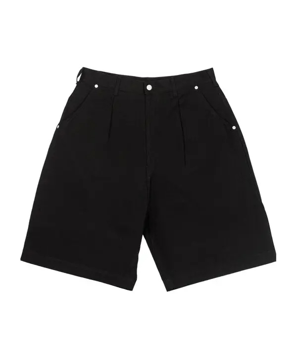 Comme Des Garçons Belt Loop Shorts - Black