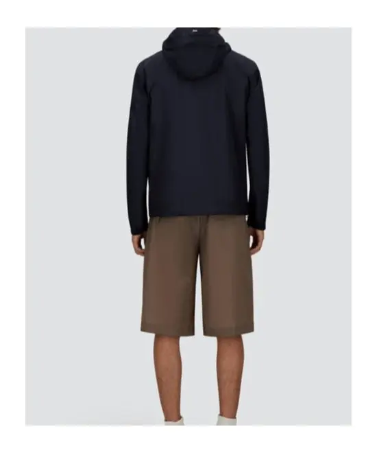 Herno Zip-up Hooded Jacket - Blue