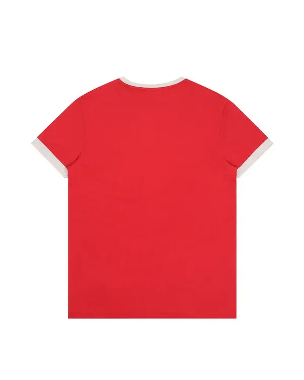 EA7 Letter Printed Round-neck T-shirt