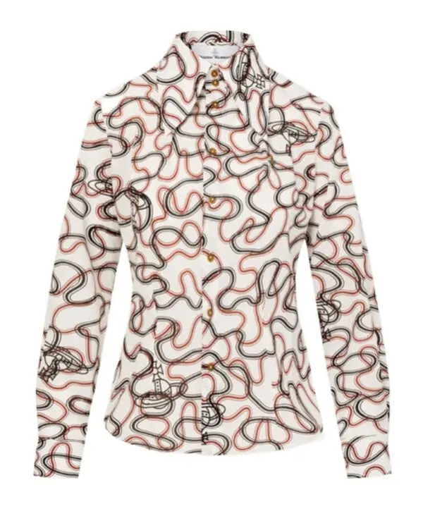 VIVIENNE WESTWOOD Violin Tuxedo Shirt - Multicolor