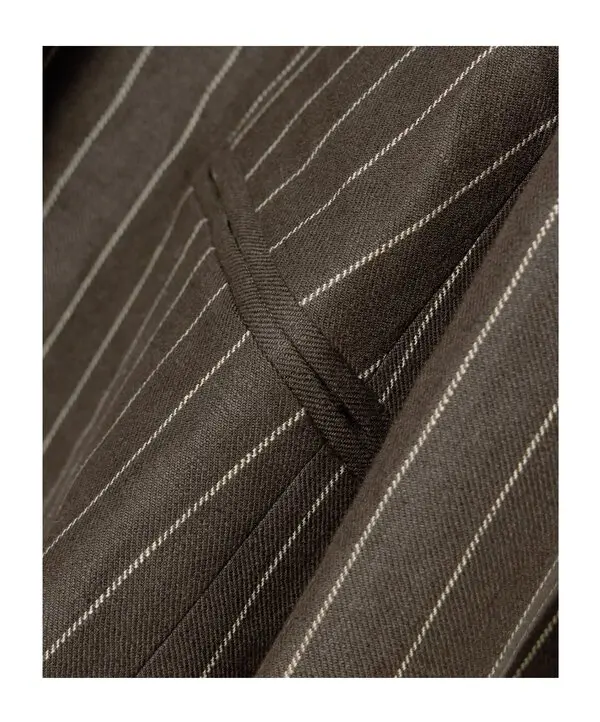 Posse Pinstripe Single-breasted Blazer